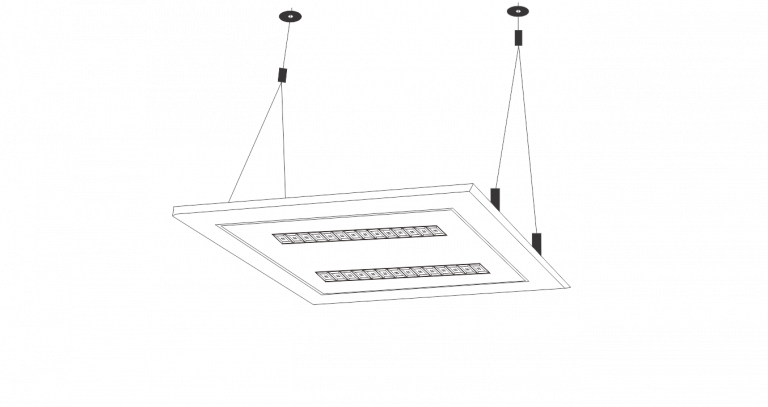 Commercial Modular Panel Light - PA Series - OLAMLED